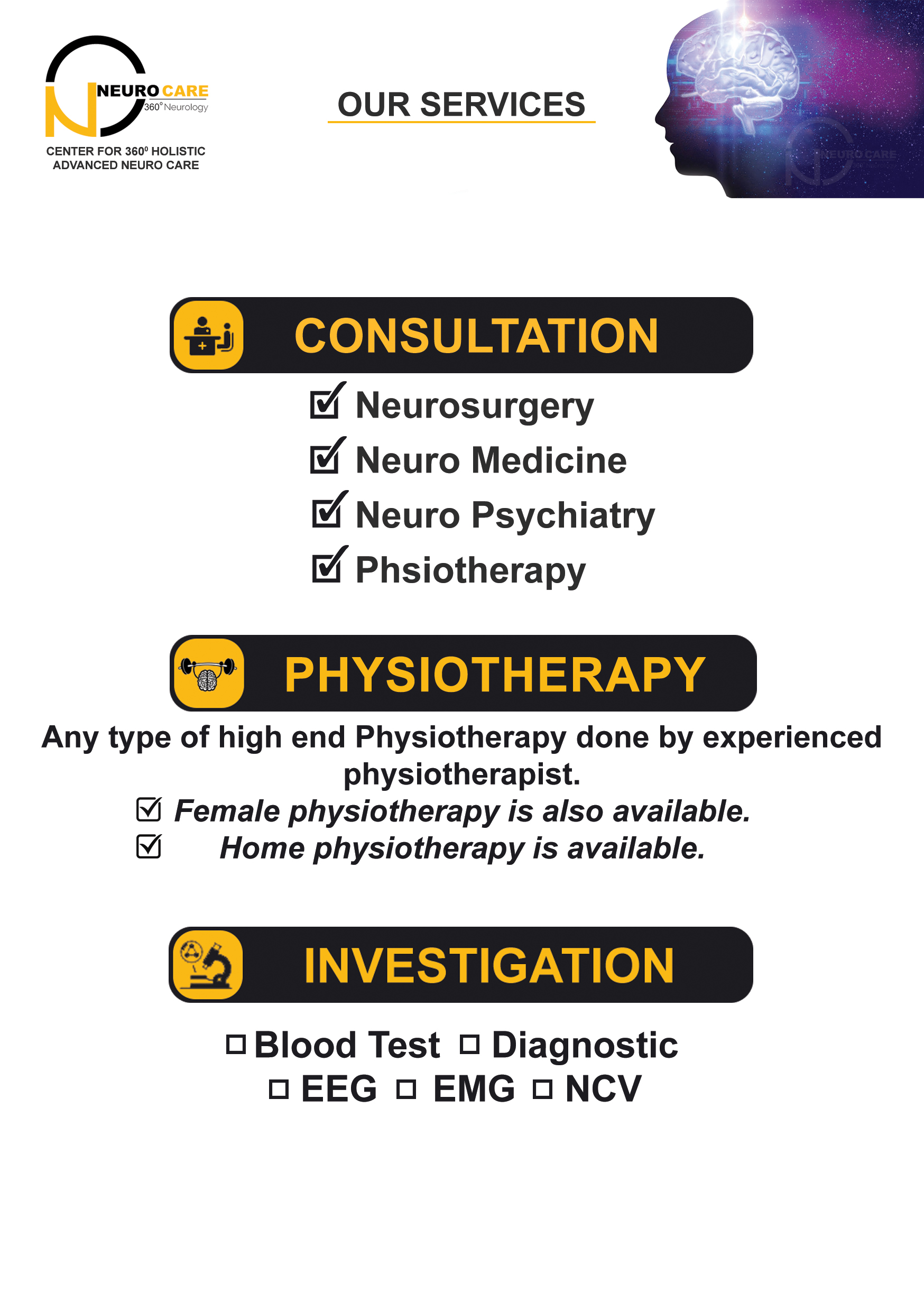 Contact us - Neuro Care